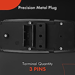 A-Premium Master Power Window Switch Compatible with Chrysler Pacifica 2017 2018 2019 V6 3.6L Mini Passenger Van, Front Left Driver Side, Replace# 68234087AC