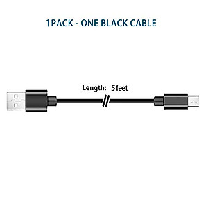 Micro USB Cable Charger Cable Charging Cord Wire Compatible for HyperX Cloud Flight, Corsair Void Void Pro HS70 HS70 Pro K63,Razer BlackShark V2 Pro,Turtle Beach Headsets Stealth 520 600 700 Headphone