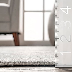 nuLOOM Odell Vintage Area Rug, 6' Square, Ivory