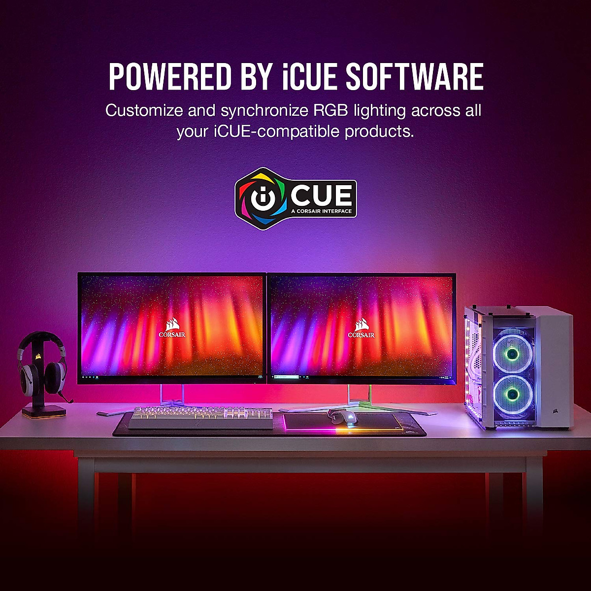 Corsair iCUE LS100 LED Smart Lighting Strip Starter Kit