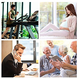 3 Pairs Open Toe Compression Socks Women Knee High Toeless 15-25 mmHg