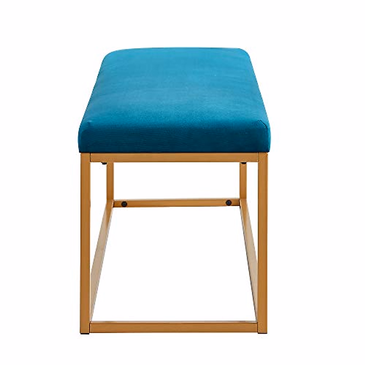 Ball & Cast Upholstered Bench, 48" W, Teal - Frame