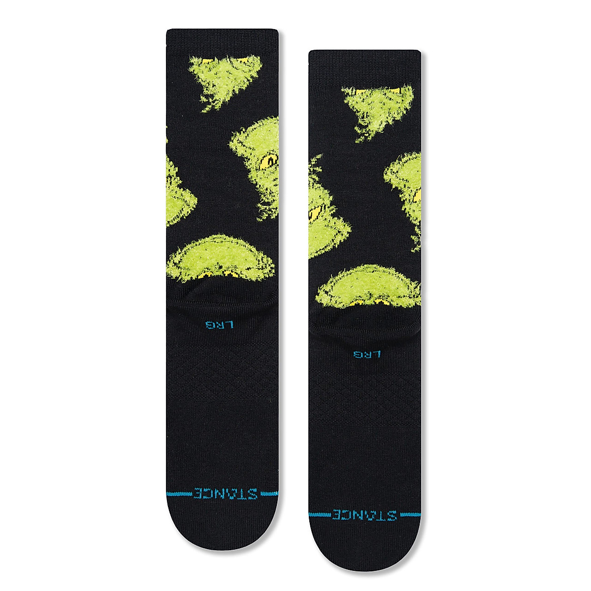 Stance Men's Mean One Socks, Black, L