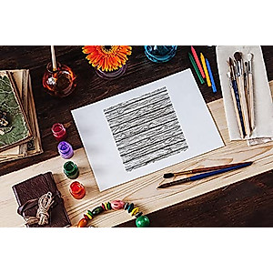 Tree Wood Grain Background Clear Stamps for Card Making Decoration DIY Scrapbooking, Wooden Strips Transparent Rubber Seal Stamps for Photo Card Album Crafting Supplies.