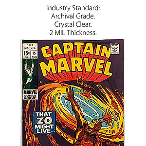 TitanShield Silver Age Re-Sealable Comic Book Bags (150 Count)
