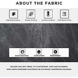 WYFJNX PU Leather Backpack Purse for Women Fashion Multipurpose Design Handbag Ladies Shoulder Bags Travel Backpack Brown