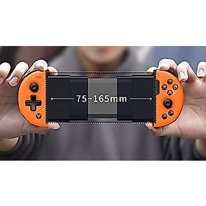 FLYDIGI Wee2T Mobile Game Controller Telescopic for Android of MOBA, Unique Tensile Design, Compatible with The Mobile of 3.5-6.3 Inch (75-165mm). Not Support iOS 13.4 and Above