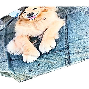 Customized Blankets with Photos – Personalized Photo Blankets for Family, Birthday, Anniversary – Soft Fleece Picture Collage Blanket (Best Dad Ever)