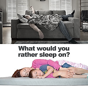 Better Habitat SleepReady Portable Floor Bed | 3 inch 100% CertiPUR-US Memory Foam | Twin, Single | Sleeping Pad, Camping Mattress | Roll Out, Foldable, Waterproof Cover, Travel Bag | 1 yr Warranty…