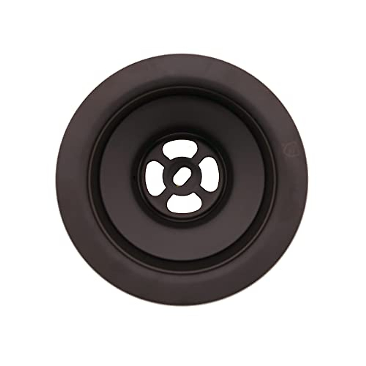 Westbrass D214-12 3-1/2" Post Style Large Kitchen Sink Basket Strainer, 1-Pack, Oil Rubbed Bronze