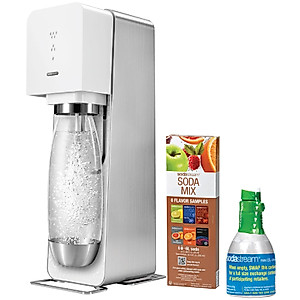SodaStream Source Metal White w/mini