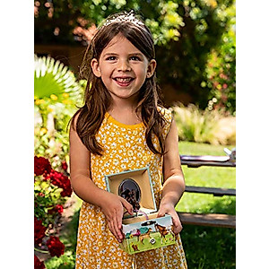 Jewelkeeper Girl's Musical Jewelry Storage Box Pullout Drawer, Horse and Barn Design, Home on the Range Tune