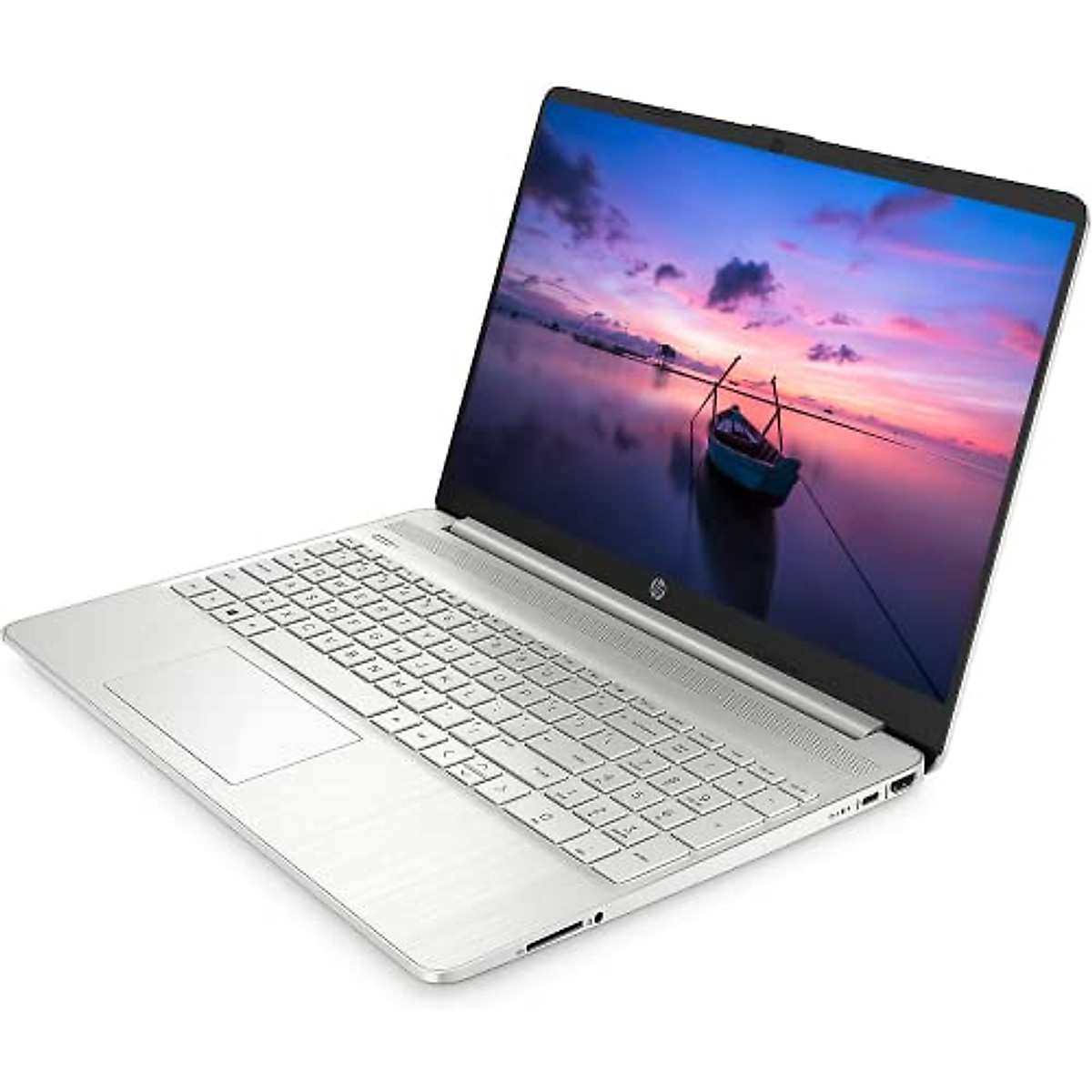 HP 15 Business Laptop, 15.6" HD Display, AMD Ryzen 7 5700U, Windows 11 Pro, 16GB RAM, 256GB SSD, WiFi 6, Bluetooth, Full-Size Keyboard, Thin & Portable, Long Battery Life, Durlyfish