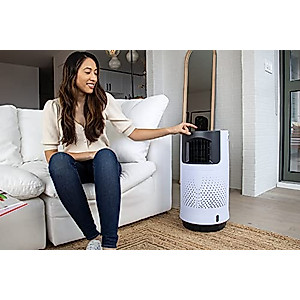 Briza Air Cooler - Evaporative Air Cooler - Swamp Cooler - Air Cooler Fan - Air Cooler for Room - Great for Livingroom, Bedroom, Office - 8 Liter Water Tank - 80° Swing Oscillation - 3 in 1 - Remote Included - 3 Speed Fan