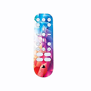 PlayVital Dazzling Prism Full Set Skin Decal for PS5 Console Disc Edition, Sticker Vinyl Decal Cover for PS5 Controller & Charging Station & Headset & Media Remote