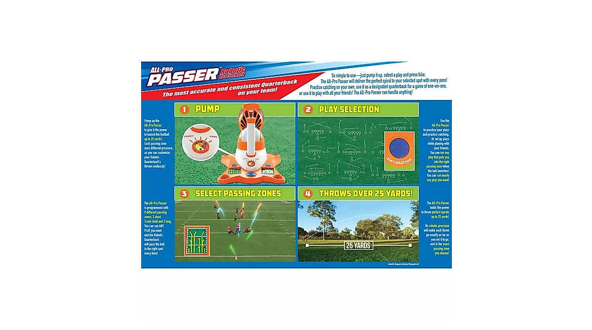 All-Pro Passer Robotic Quarterback - Ultimate Passing Practice