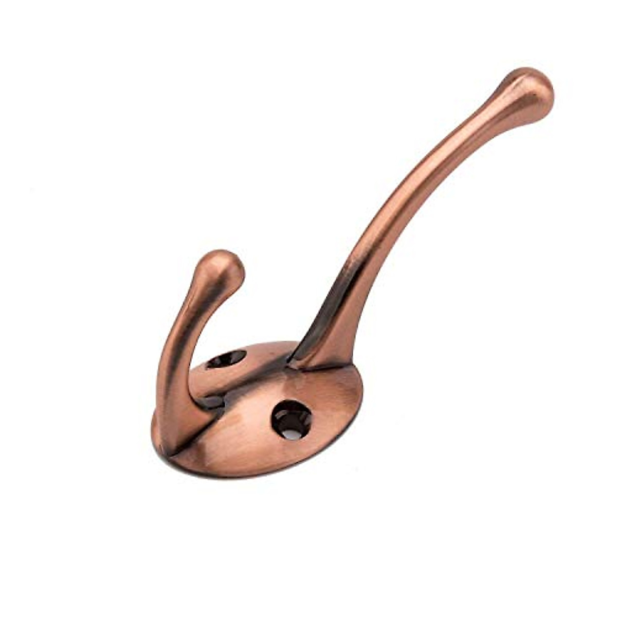 Bathroom Coat Hooks,Ulifestar Decorative Hanger Rack for Hanging Towel,Jacket,Handbag,Scarf,Keys,Solid Wall Mounted Home Kitchen Garage Closet Storage & Organization Hardware Accessories 10PC (Copper)