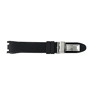 Joe Rodeo Watch Band for Master Lady in Black Color Rubber