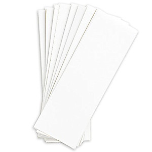 Parissa Epilation (Waxing) Non-Woven Cloth Strips, Replacement Strips for use with Hair Removal Liquid Wax, 100 x Large Size Strips 9'' x 3''