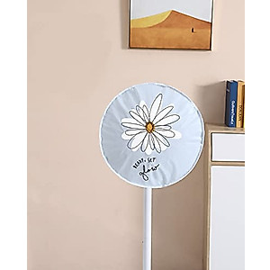 3-piece fan dust cover waterproof and dust-proof fan cover washable vertical circular fan dust cover household floor fan cover protective cover