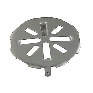 Danco 4” OD Snap-In Drain Strainer for 3” Pipes, Stainless Steel, 89160