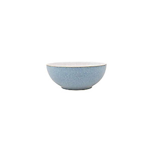 Denby 381048907 Elements 4 Piece Cereal Bowl Set, Blue