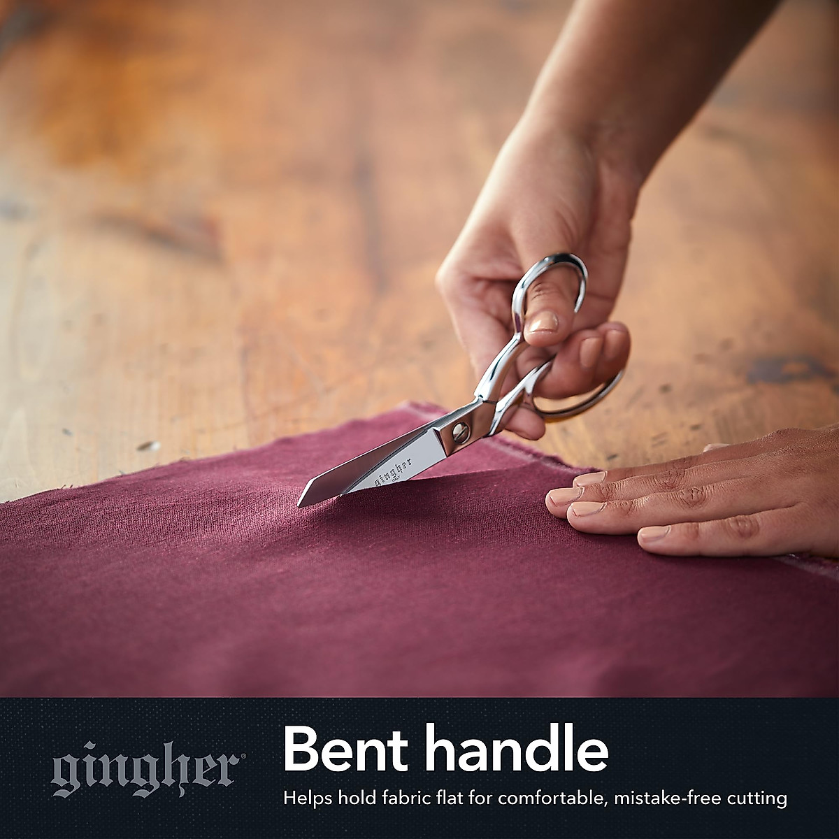 Gingher Scissors Knife-Edge Dressmaker Shears 7"