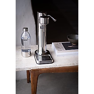 aarke - Carbonator III Premium Carbonator-Sparkling & Seltzer Water Maker-Soda Maker with PET Bottle (Stainless Steel)