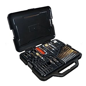 Montana Brands MB-63130 53 Piece Woodworkers Drill & Drive Bit Set