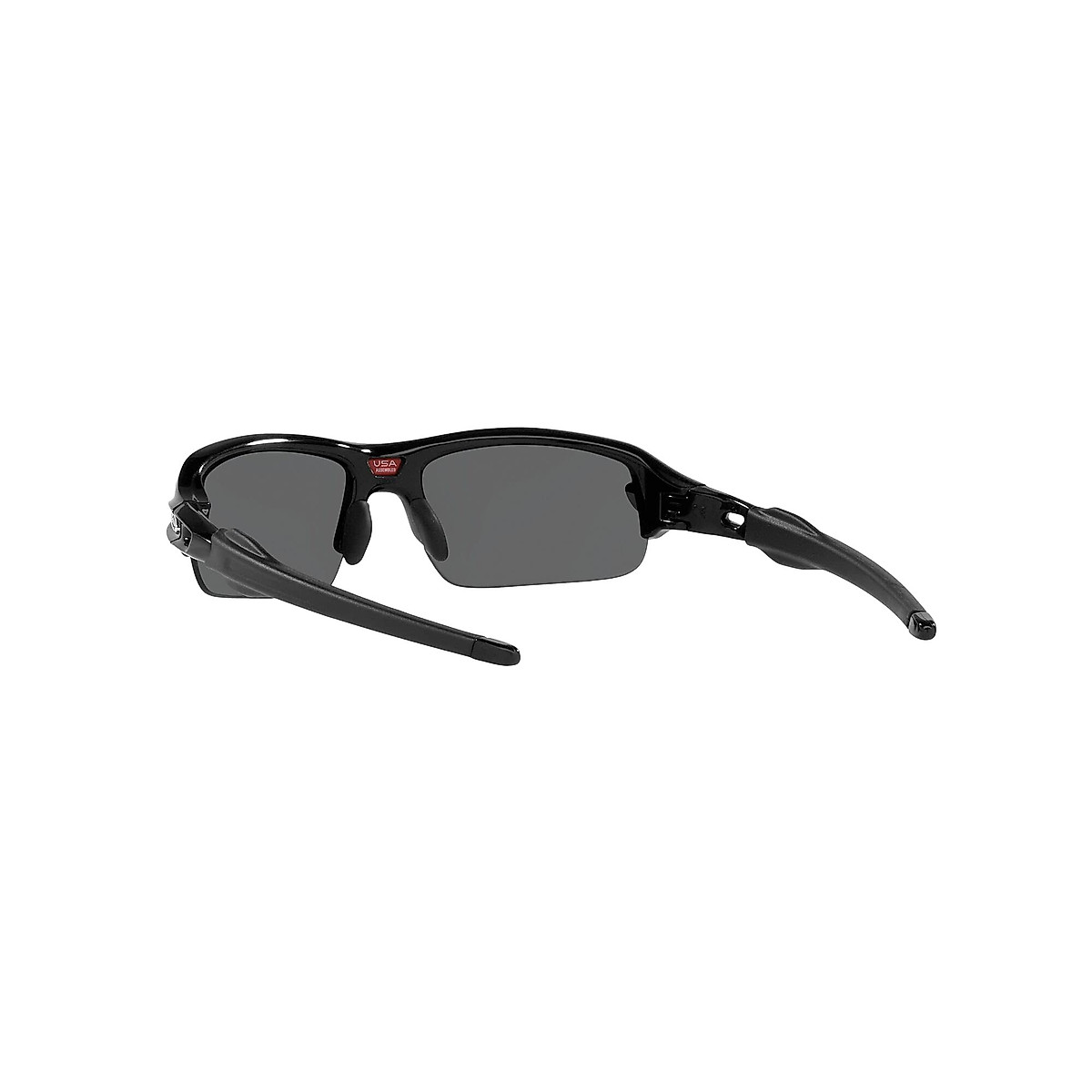 Oakley Youth OJ9008 Flak XXS Square Sunglasses, Polished Black/Prizm Black, 58 mm