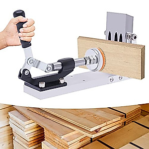 LYNICESHOP Pocket Hole Jig Kit, Pocket Hole Jig Drill Guide Master Kit Woodworking Joinery System Screw Set Portable Wood Pocket Hole Screw Clamp System Wood Guides Joint Angle Tool