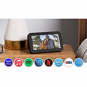 Echo Show 5 (2nd Gen, 2021 release) | Smart display with Alexa and 2 MP camera | Charcoal