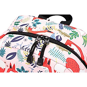 Wadirum Stylish Women Backpack Purse Cute Girl Laptop Schoolbag Fox