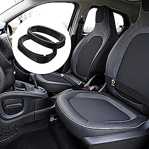 Milisten 2 Pcs Speaker Adapter Spacer Ring Black Replacement Audio Washer Ring for Car Audio Speaker Accessories