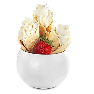 CucinaPro Krumkake Baker By Cucina Pro - 100% Non Stick, Makes Two Krumkake Pizzelle-Like Cookies, Great for Cannoli Filling & Cones