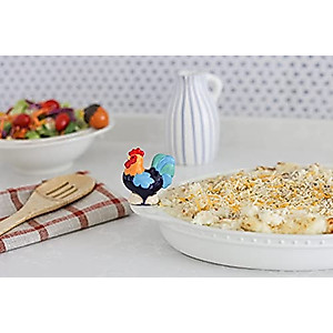 Nora Fleming Hand-Painted Mini: Cock a Doodle Doo (Rooster) A267