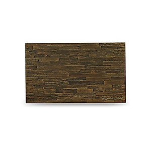 East West Furniture V-Style 5 Piece Room Set Includes a Rectangle Dining Table with V-Legs and 4 Dark Gotham Grey Linen Fabric Upholstered Chairs, 36x60 Inch, V676MZ650-5