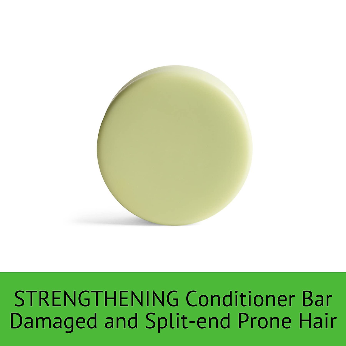 Peach not Plastic Shampoo and Conditioner Bar Set - Strengthening for Damaged & Split-prone Hair, Leaves Hair Strong & Healthy, Plant Based, Vegan & Eco Friendly, 2 Bars