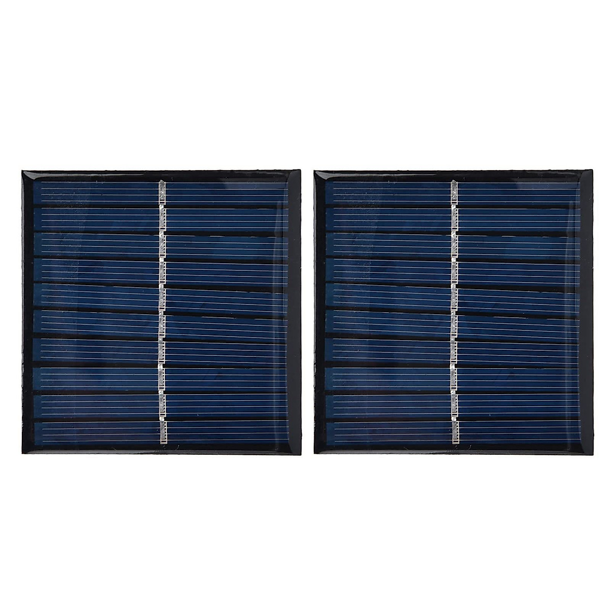 2Pcs Mini Solar Panel 0.7W 5V 0‑140mA, 70 x 70mm Solar Panel, Portable ...