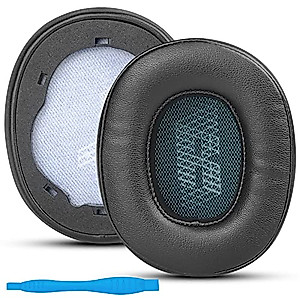 Replacement Ear Cushions for JBL Live 650/660BTNC E65BTNC Headphone, Earpads with Softer Protein Leather Noise Cancelling Memory Foam