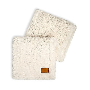 DEMDACO Guardian Angel Cream 60 x 50 Polyester Fiber Fabric Throw Blanket