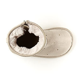 OshKosh B'Gosh Girls Ember Fashion Boot, Beige, 7 Toddler