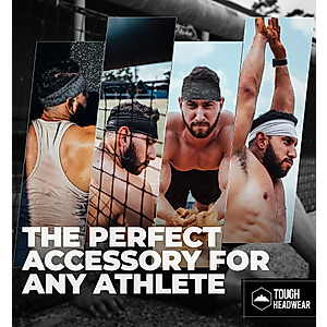 Sports Headbands for Men and Women by Mens - Athletic Sweatbands for Cycling, Football, Working Out and Performance