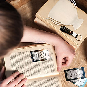 Jetec 60 Pcs Bible Verse Keychains Religious Gifts Christian Keychains Cards Sets with White Organza Bags for Women Men Christmas(Landscape Theme)