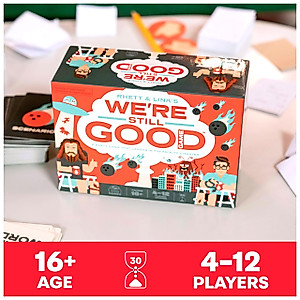 Spin Master Games, Rhett & Link We’re Still Good Party Game, for Fans of the Comedy YouTube Show Good Mythical Morning, Hilarious & Memeable Play, 4-12 Players, Ages 16 & Up