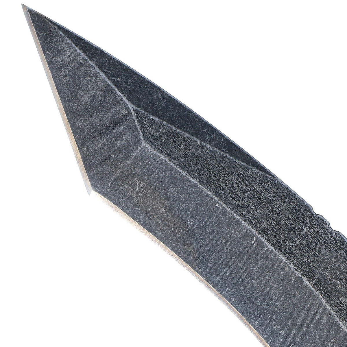 Wartech HML01 Milspec Stonewashed Blade with G10 Handle hunting Knife, 10.5" , Black