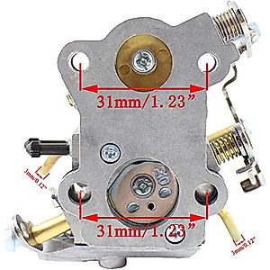 PP4218A Carburetor for Poulan Pro PR4218 PP4218AVX PP4018 PP3516AVX P3416 PP3816 P3314 18’’ 35cc 42cc Chainsaw Craftsman 358.350990 358.341900 358.350830 358350830 Walbro 0402 WTA30