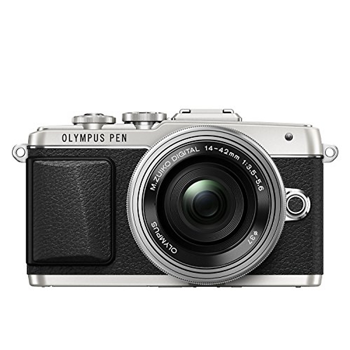 Olympus E-PL7 16MP Mirrorless Digital Camera with 3-Inch LCD with 14-42mm EZ Lens (Silver) - International Version