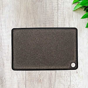 Cabilock Dishwasher Tray 1pc Chopping Board Multifunction Serving Plate Black Serving Tray