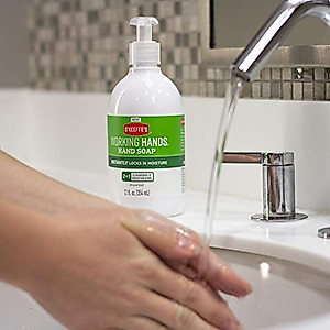 O'Keeffe's Working Hands Moisturizing Hand Soap; 12 oz Pump; Unscented; (Pack of 2)